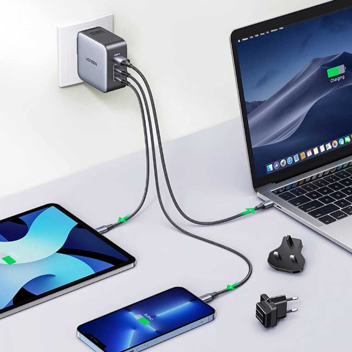 UGREEN World Travel Charger 65W รุ่น CD296