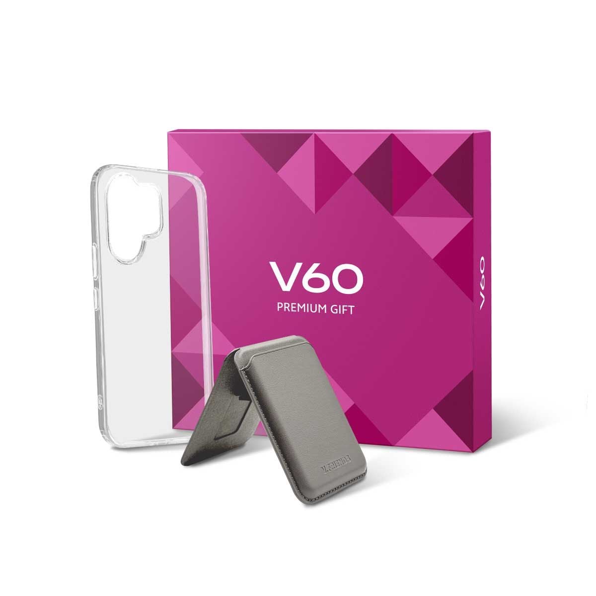 VIVO BOXSET Premium Gift Box V60 (CASE V60+Wireless Charging