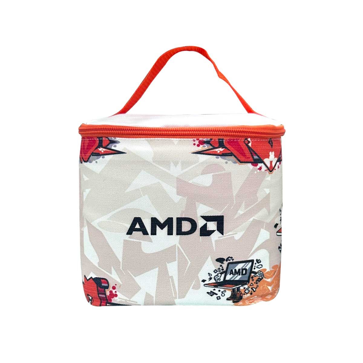 กล่องปิคนิคสี่เหลี่ยม บรรจุอาหาร AMD