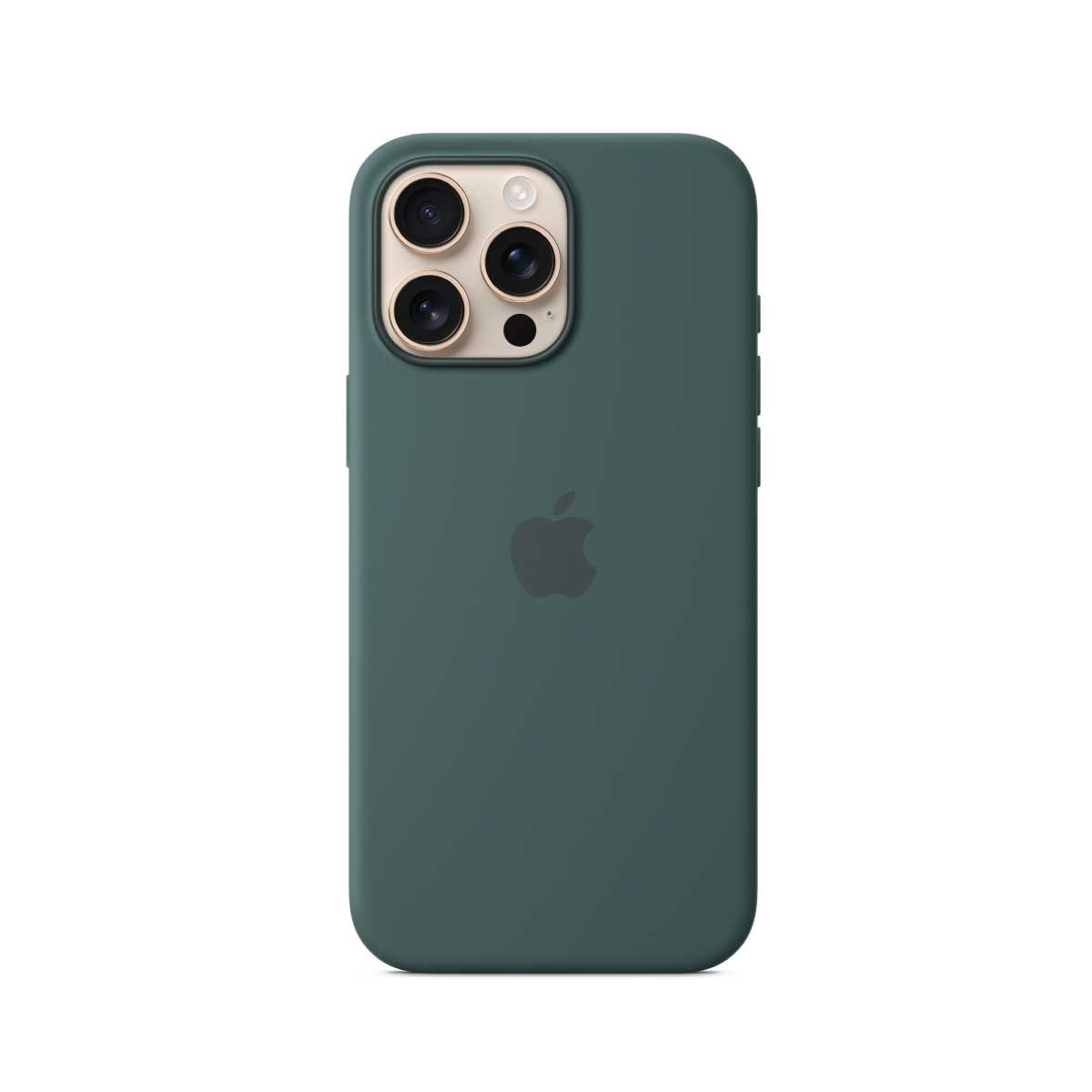 Apple เคสซิลิโคนสำหรับ Iphone 16 Pro Max พร้อม Magsafe สีเ