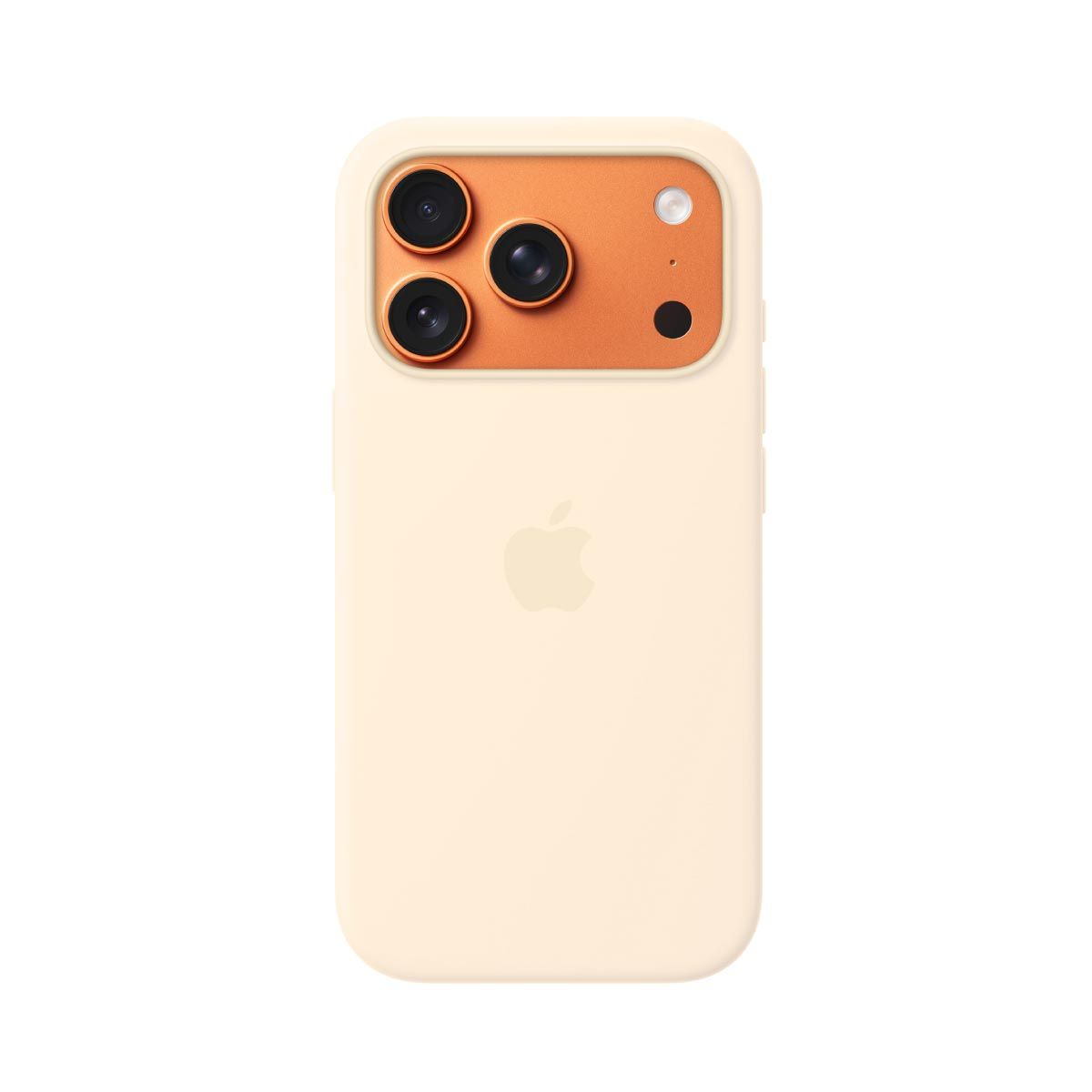 Apple เคสซิลิโคนพร้อม MagSafe สำหรับ iPhone 17 Pro - สีวานิล