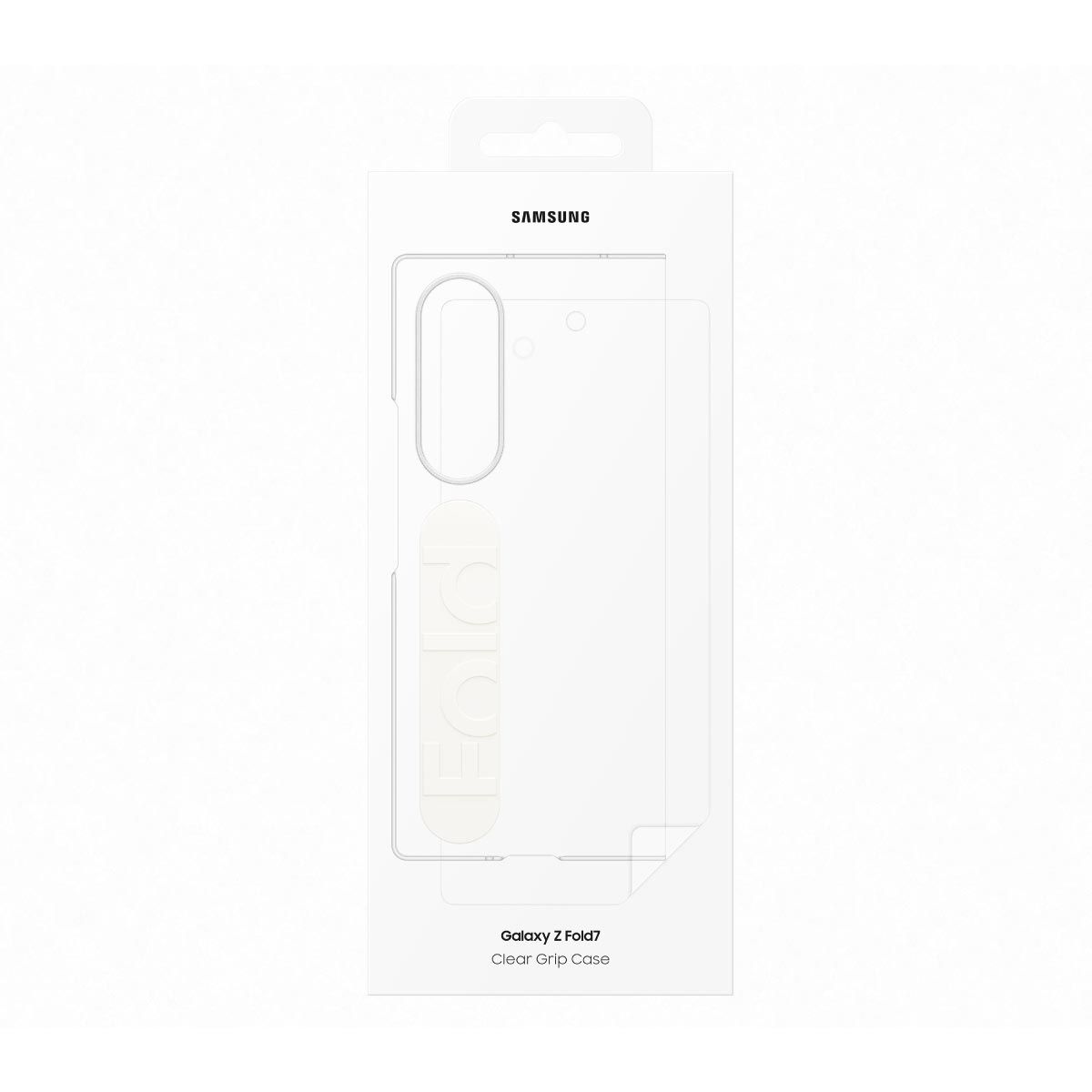 Samsung Galaxy Z Fold7 Clear Grip Case/Transparent
