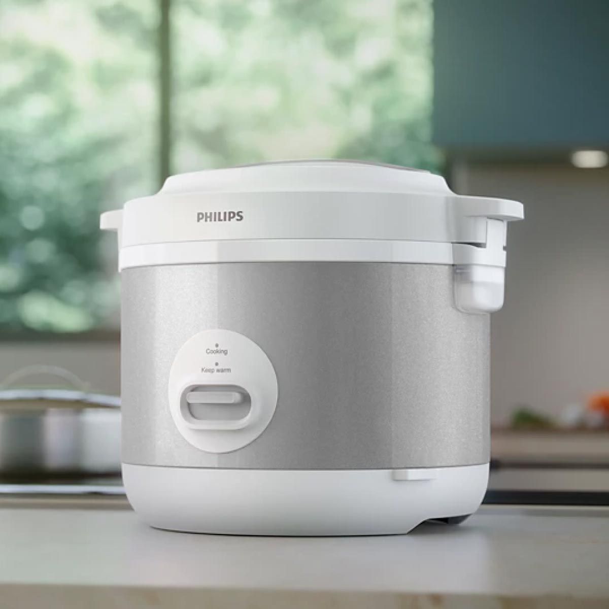 PHILIPS หม้อหุงข้าว 1.8 ลิตร รุ่น HD3008/30