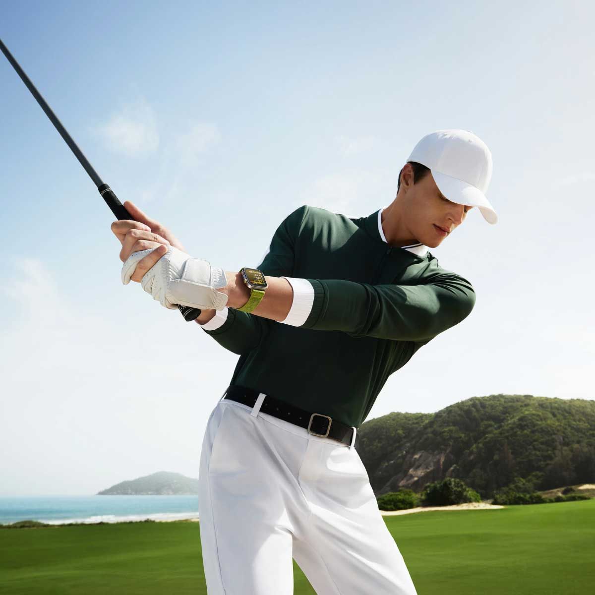 HUAWEI WATCH FIT 4 Pro (Blue) สายฟลูโรอีลาสโตเมอร์