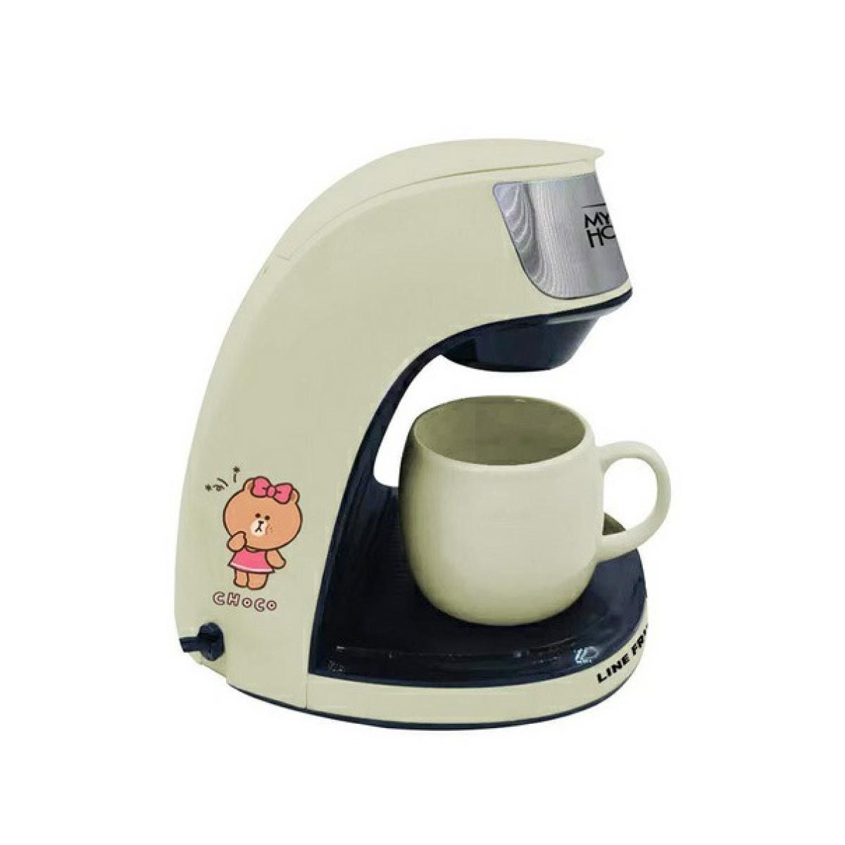 MY HOME เครื่องชงกาแฟ สีเบจ รุ่น CF002