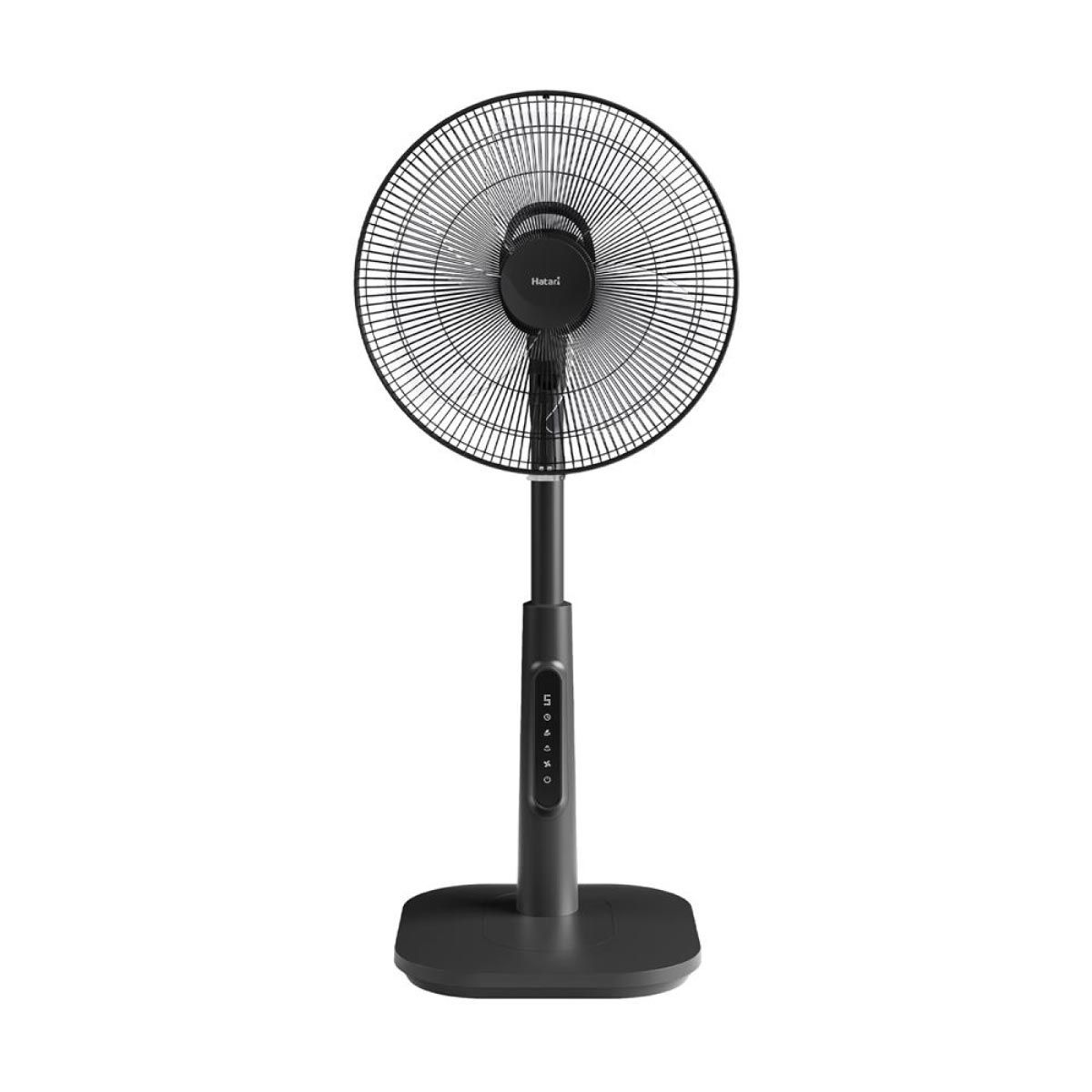 HATARI พัดลมปรับระดับ16"รีโมท สีดำ รุ่นS16R1