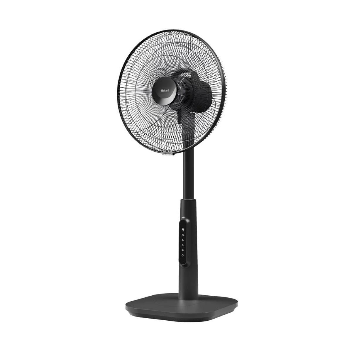 HATARI พัดลมปรับระดับ16"รีโมท สีดำ รุ่นS16R1