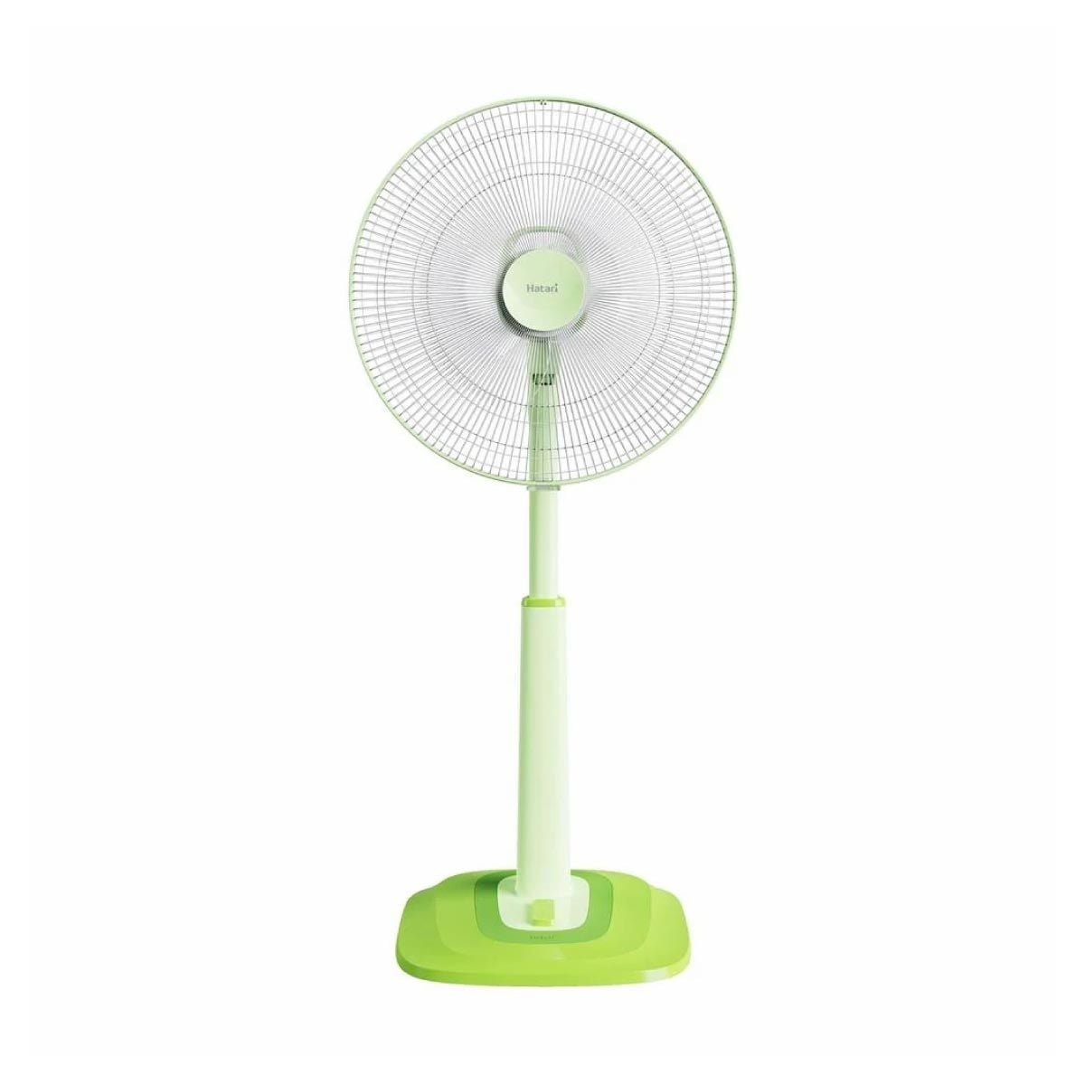 HATARI พัดลมปรับระดับ18 นิ้ว สไลด์ สีฟ้า รุ่น S18C1