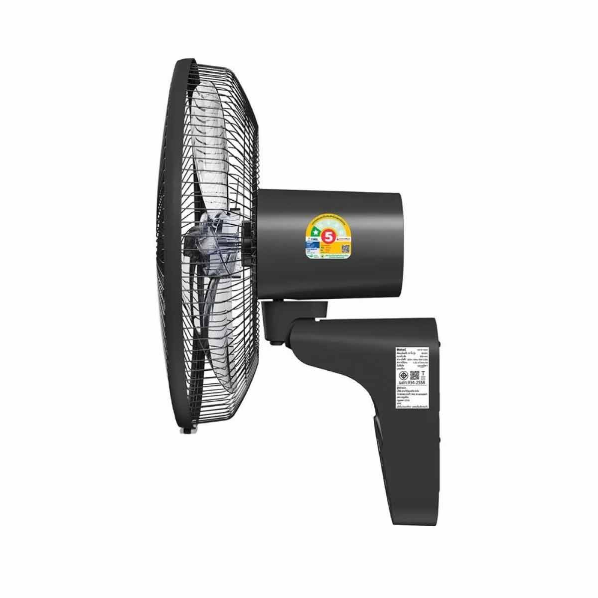 HATARI พัดลมติดผนัง 16 นิ้ว สีดำ รุ่น W16R1