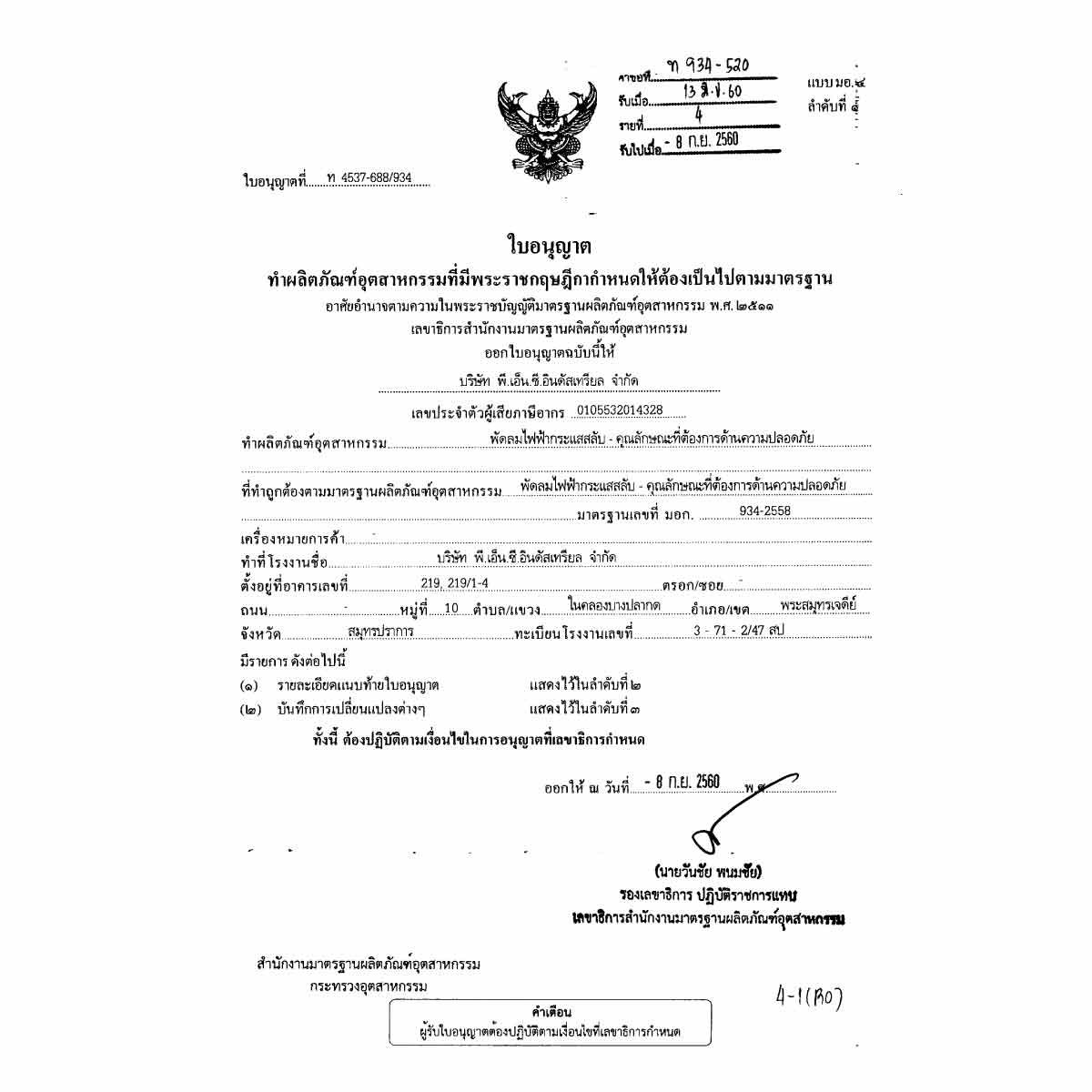 VICTOR พัดลมตั้งโต๊ะ16"สีชมพูพาสเทล รุ่นTF-166/RP