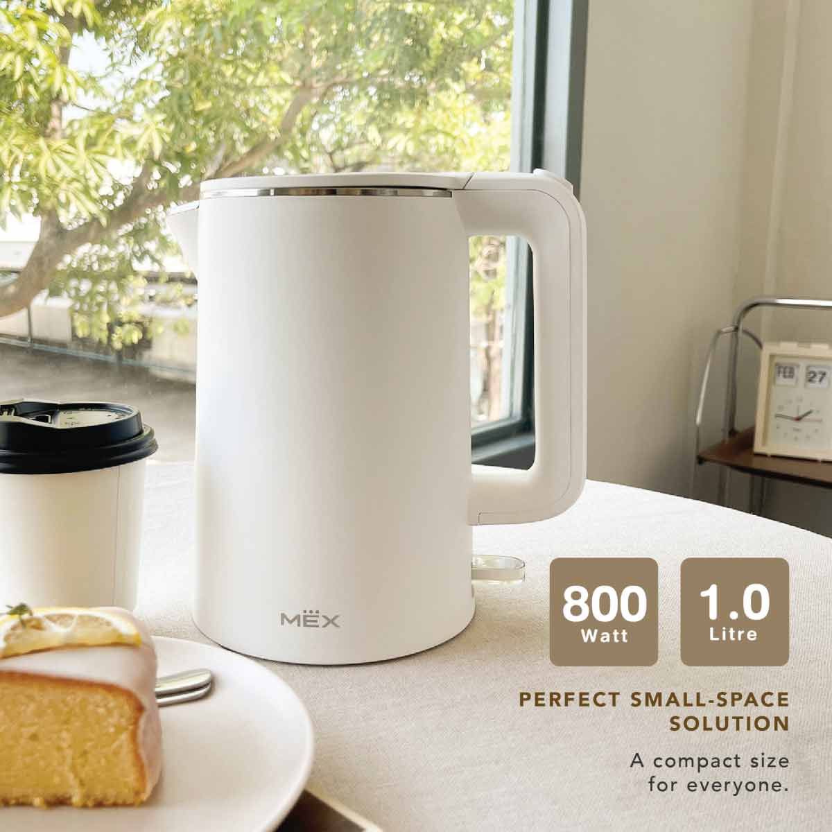 MEX กาต้มน้ำไฟฟ้า สีขาว รุ่นKPL110W