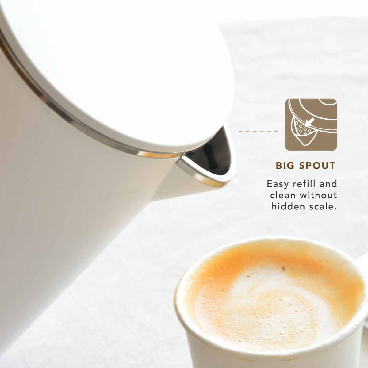 MEX กาต้มน้ำไฟฟ้า สีขาว รุ่นKPL110W