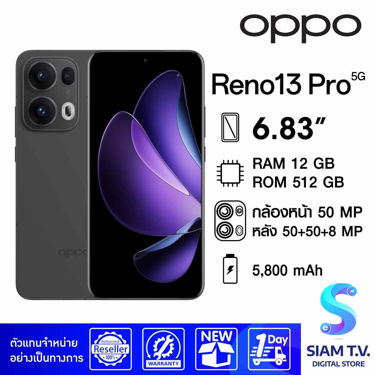 OPPO Reno 13Pro 5G (RAM 12 GB / ROM 512 GB )