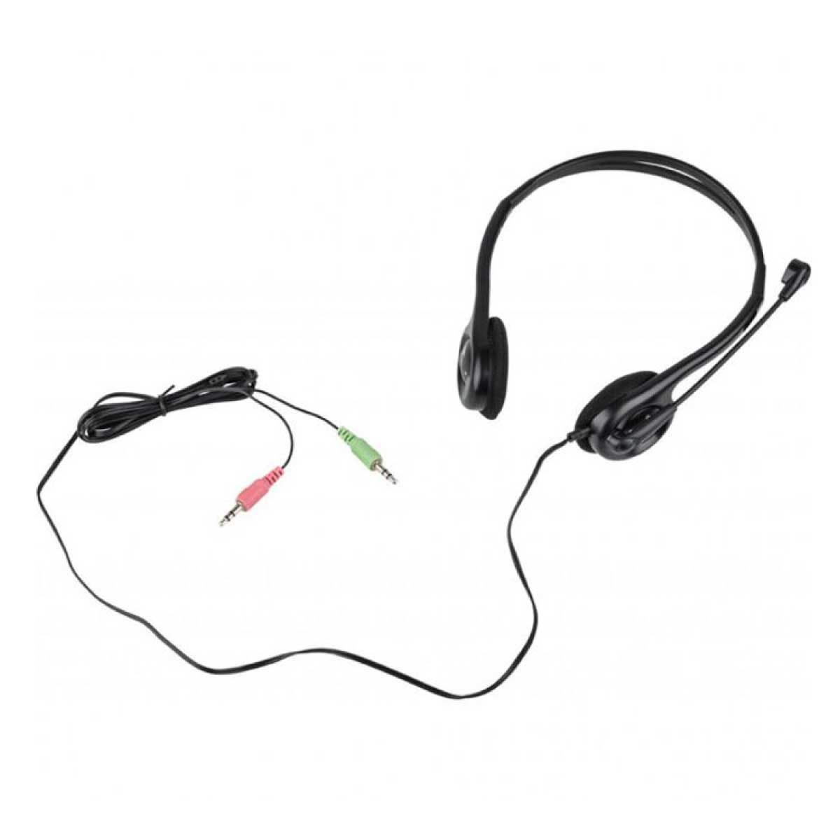 GENIUS HEADSET (หูฟัง) LIGHTWEIGHT PC HEADSET HS-200C (BLACK
