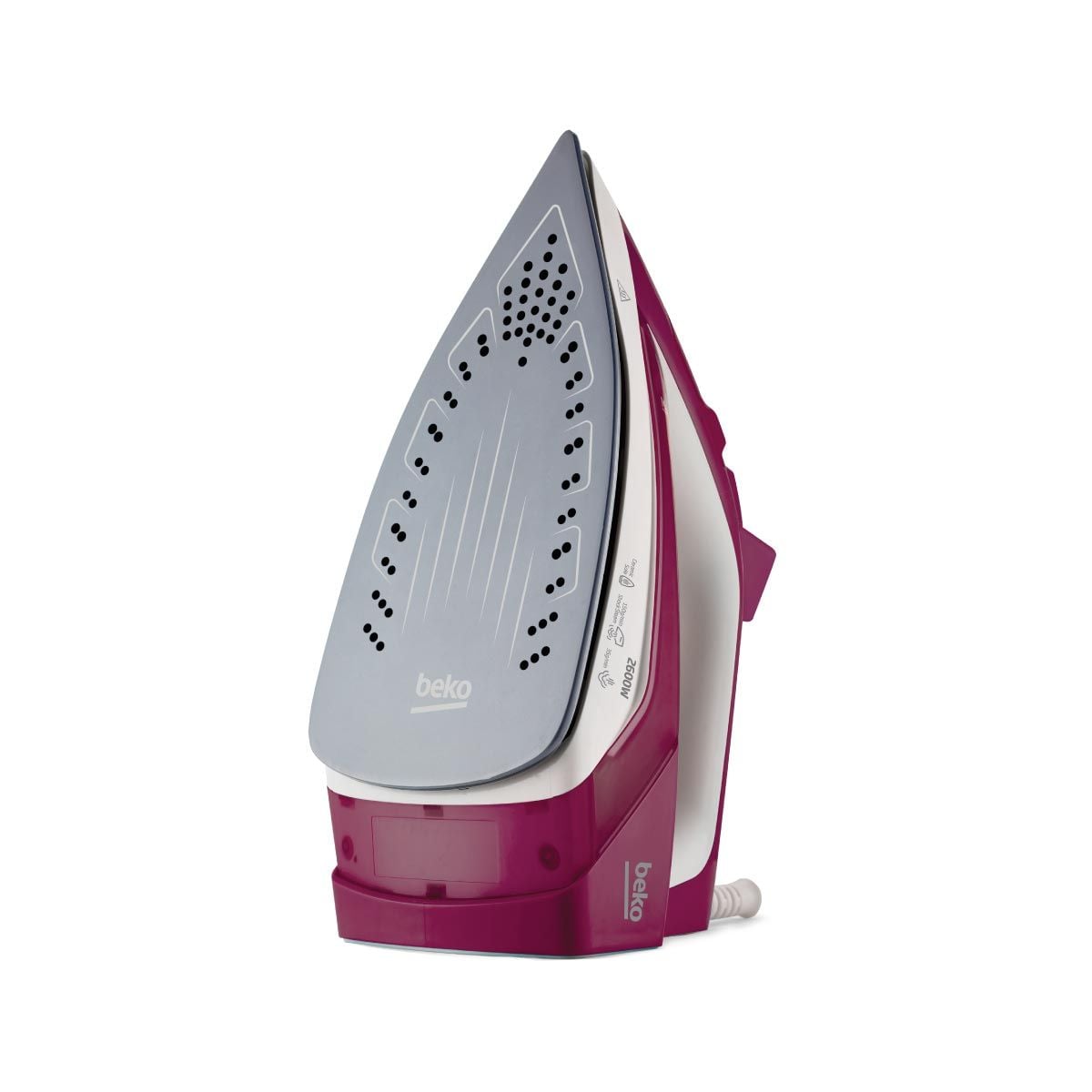 BEKO เตารีดไอน้ำ2600W สีแดง รุ่นSIM326R