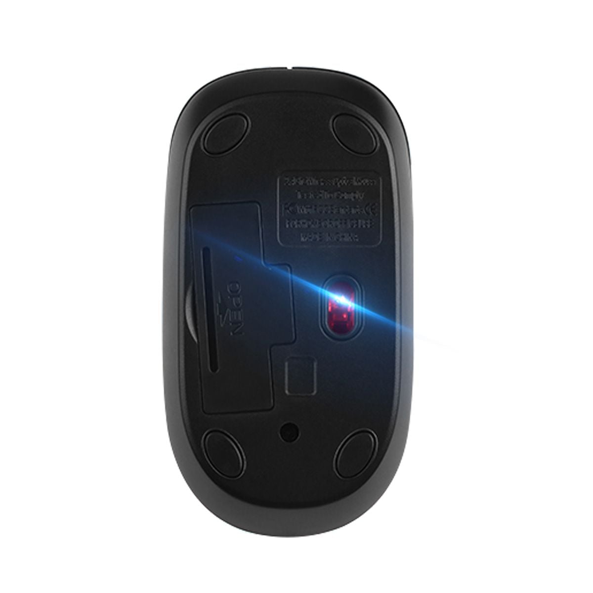 MOUSE (เมาส์ไร้สาย) MICROPACK MP-702W WIRELESS MOUSE (BLACK)