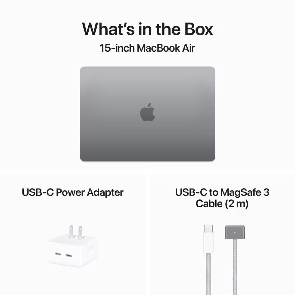 Apple Macbook Air (รุ่น 15 นิ้ว , ชิป M3) 8C CPU/10C GPU/16G